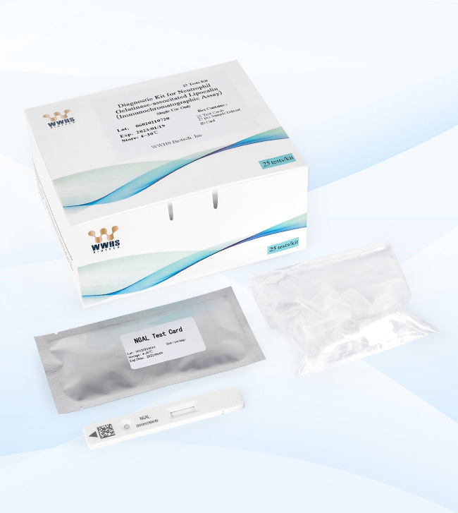 NGAL Rapid Test Kit POCT FIA and Colloidal Gold Blood Diagnostic