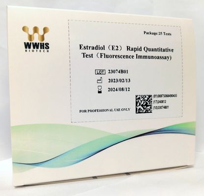 Estradiol （E2）Rapid Quantitative Test WWHS FIA POCT Fluorescence ...