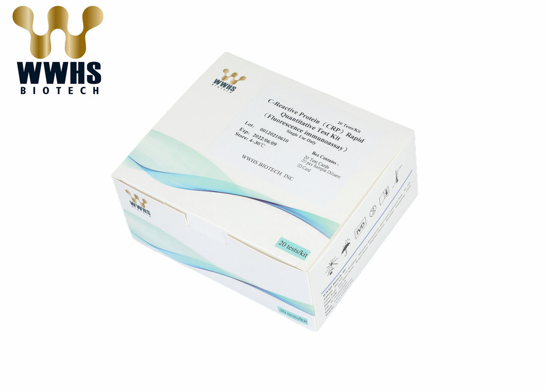3000 Tests/Day C Reactive Protein Test Kit 25T POCT IVD Assay