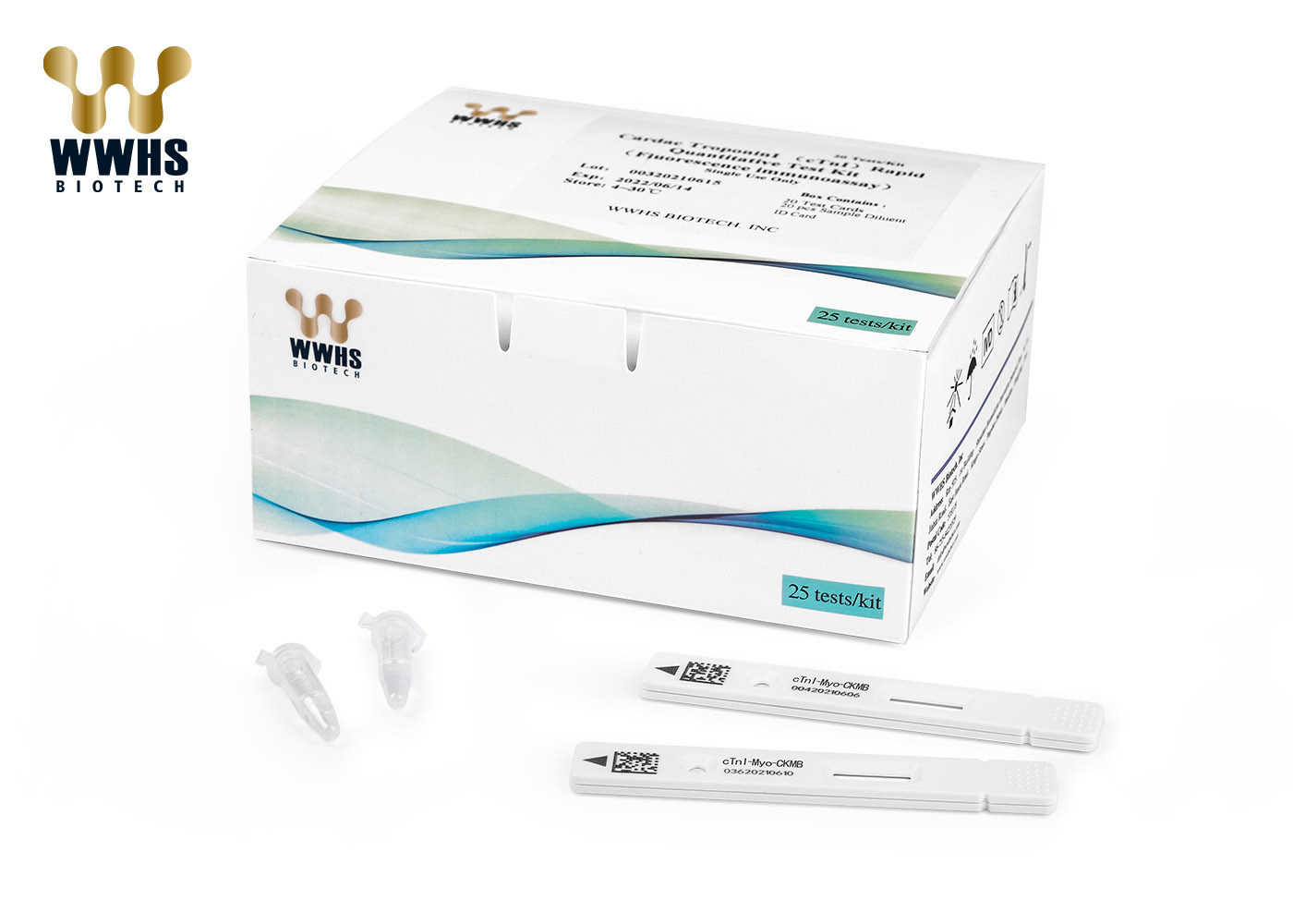 CTnI Cardiac Troponin I Test Kit WWHS FIA POCT Fluorescence Immunoassay