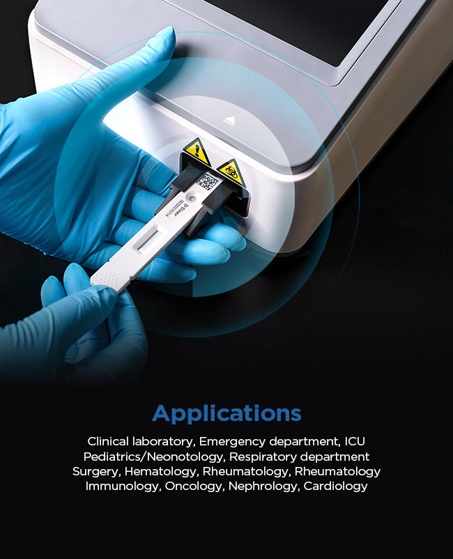D2D IVD D-Dimer Rapid Quantitative Test Kit IFA Colloidal Gold POCT ...