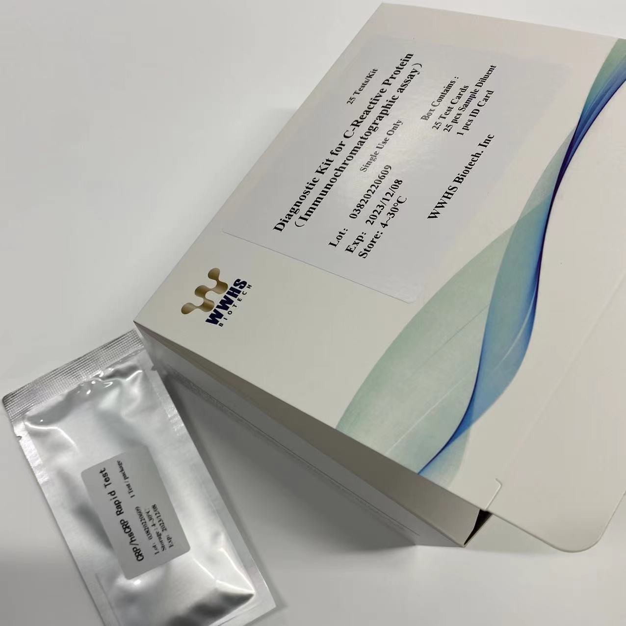 POCT Diagnostic Kit For C-Reactive Protein Immunochromatographic Assay ...