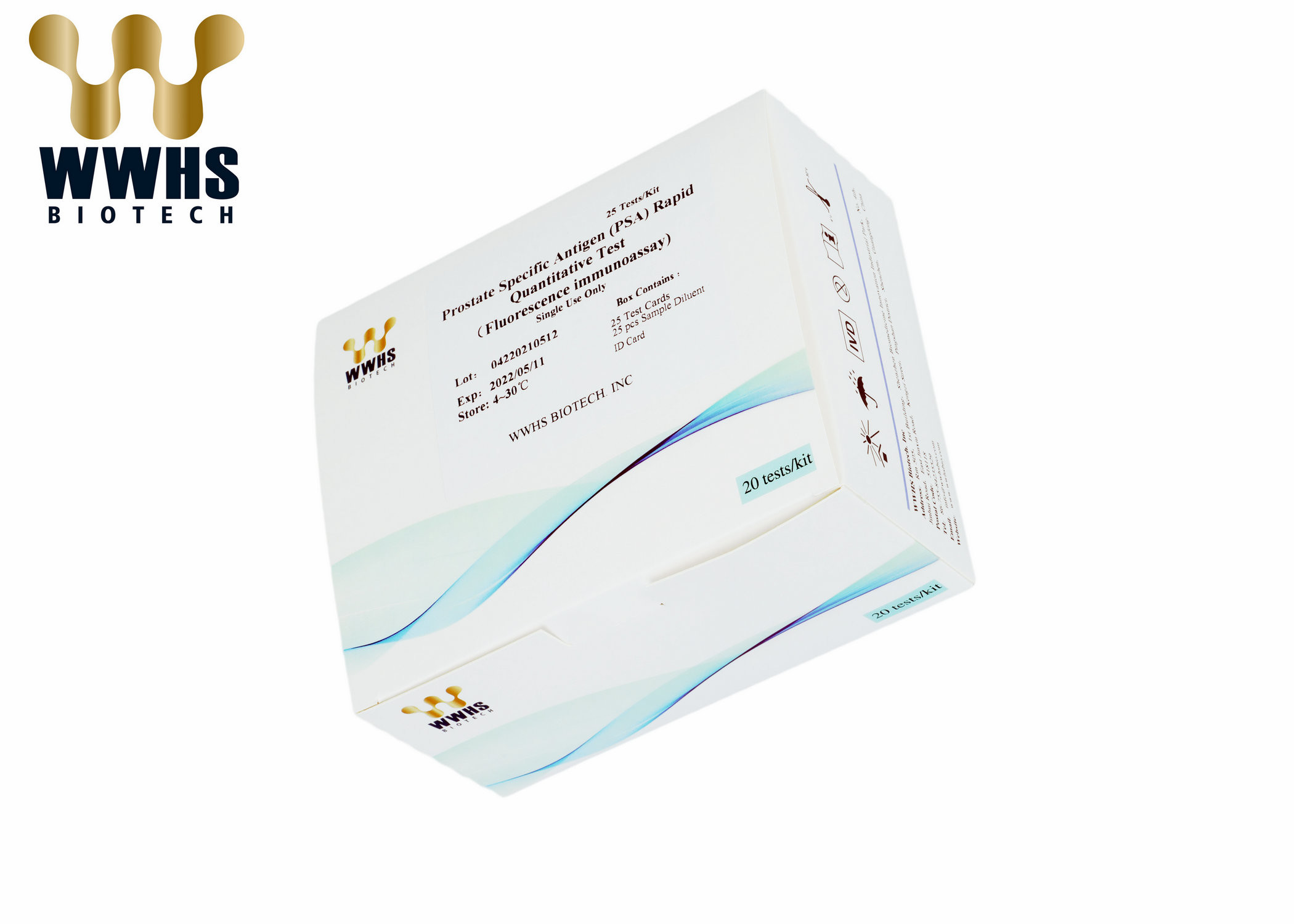 FIA Quantitative PSA Rapid Test Kit Dry Fluoroimmunoassay Analyser