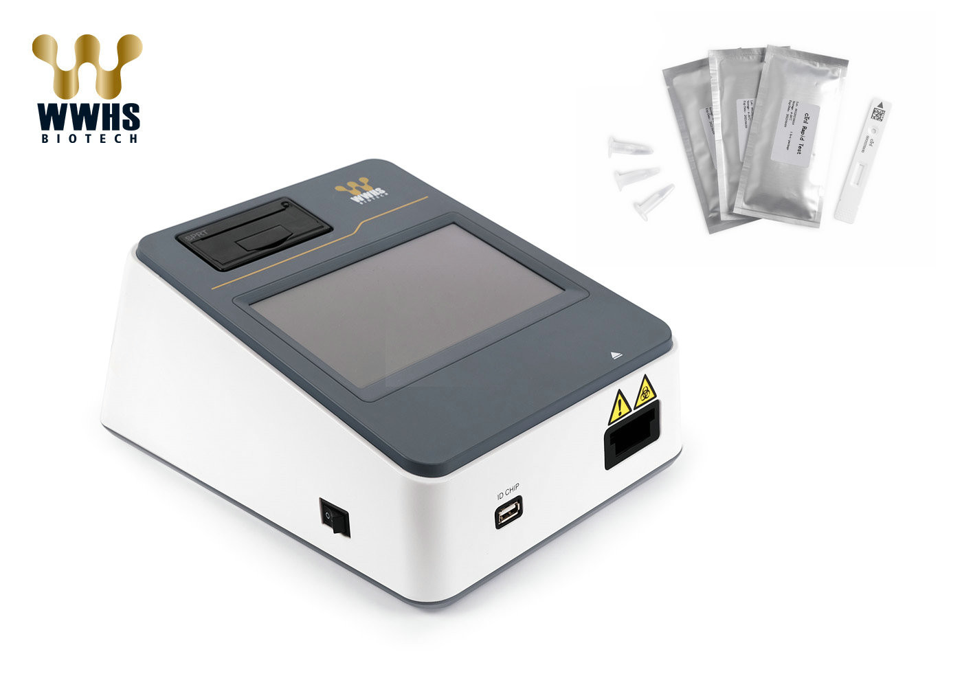 cTnI Cardiac Detection POCT Instrument 740nm Dry Fluorescence ...