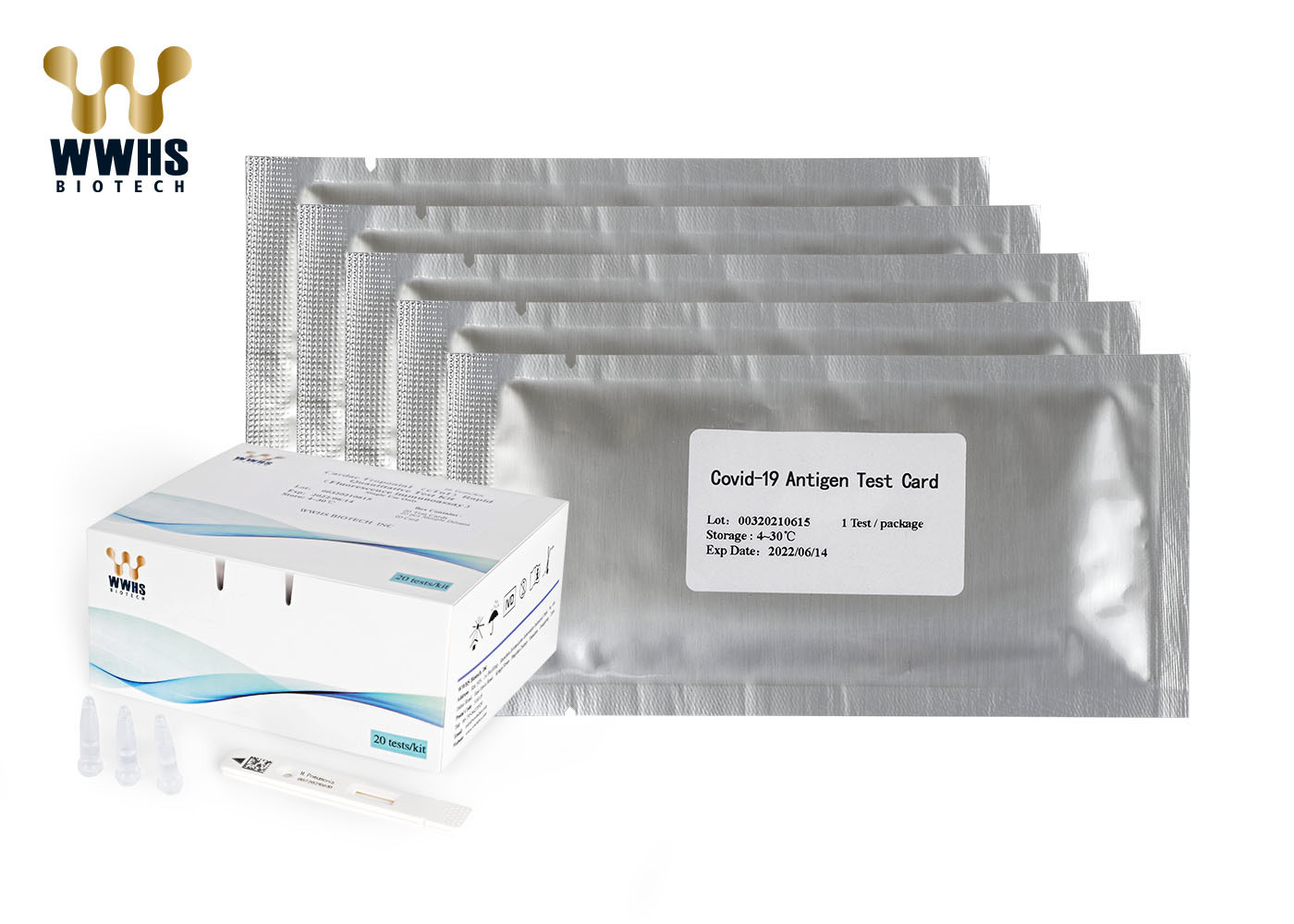 High Accuracy Covid-19 Reagent Kits / SARS-CoV-2 Rapid Test Kit Antigen ...