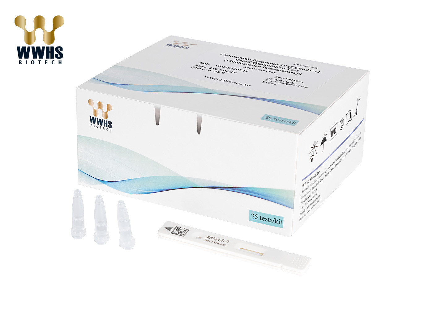 CYFRA21-1 Colloidal Gold POCT FIA Rapid Test Kit CE Approved IVD Assay